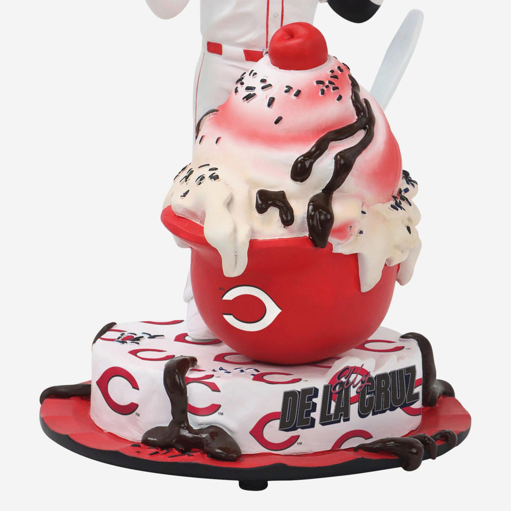 Elly De La Cruz Cincinnati Reds Ice Cream Helmet Bobblehead FOCO