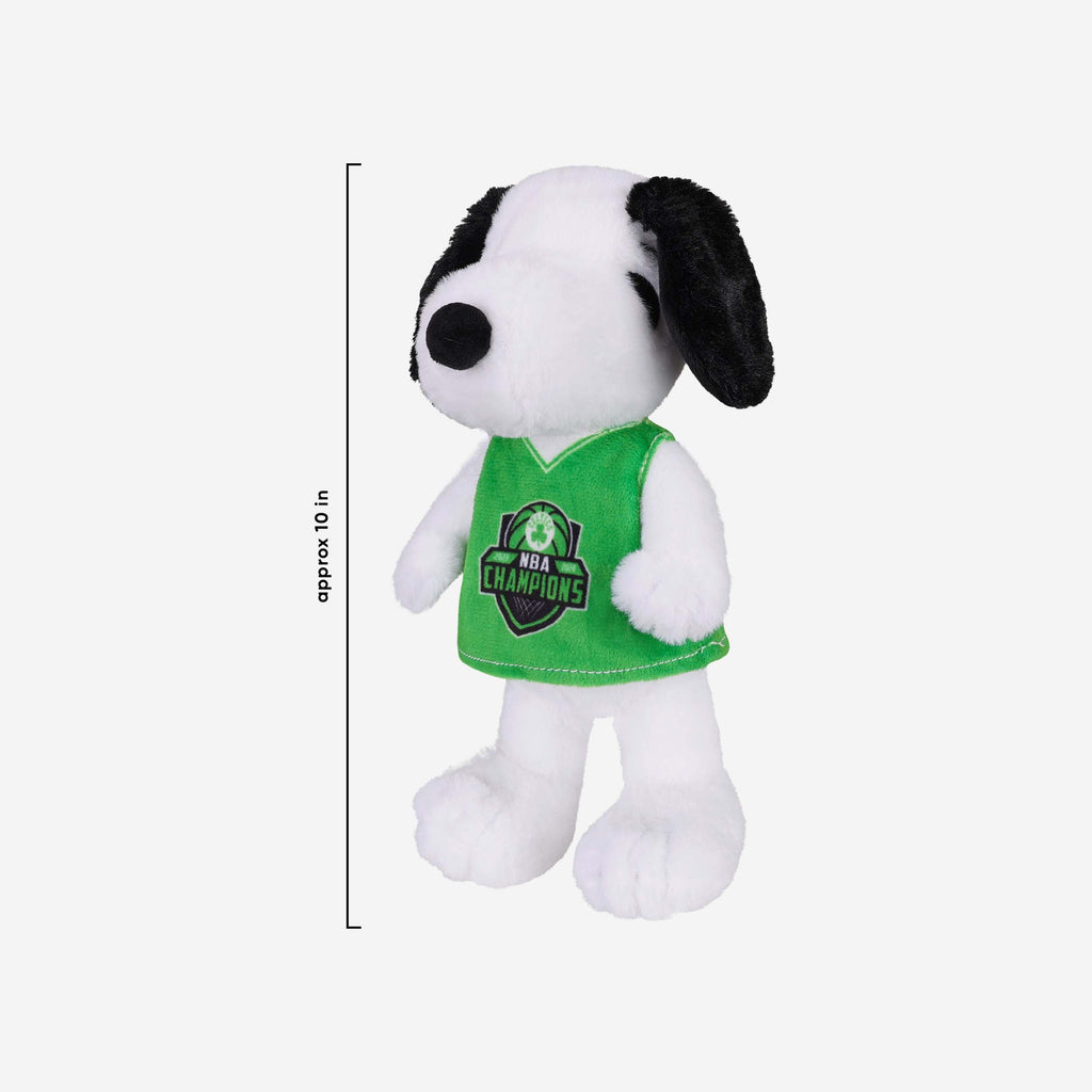 Boston Celtics 2024 NBA Champions Snoopy Peanuts Jersey Plush FOCO