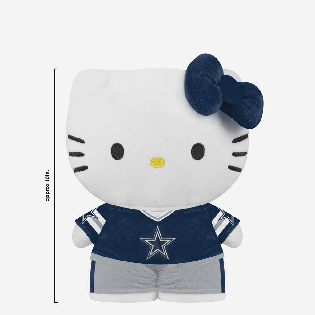 Dallas Cowboys Team Color Bow Hello Kitty® Jersey Plush FOCO