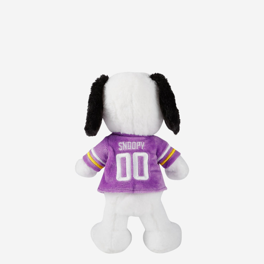 Minnesota Vikings Snoopy Peanuts Team Jersey Plush FOCO