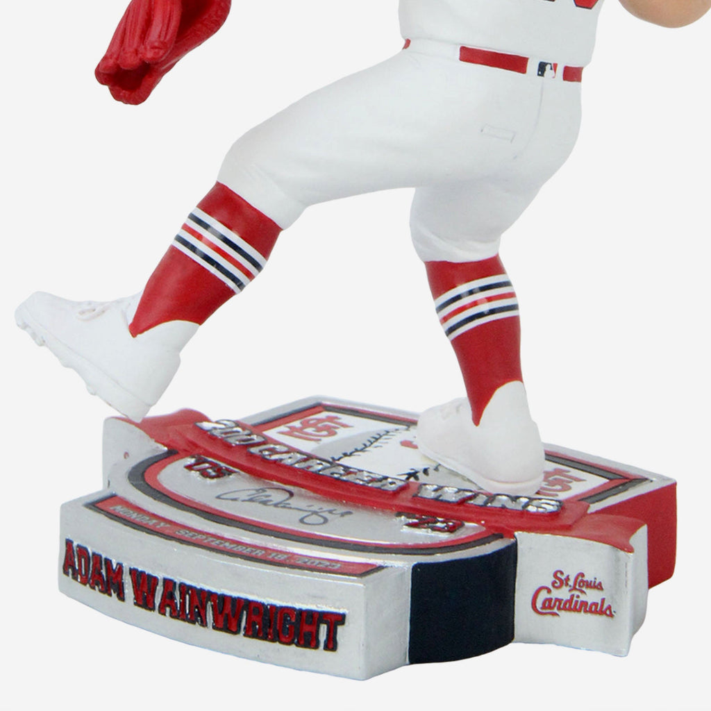Adam Wainwright St Louis Cardinals 200 Wins Bighead Bobblehead FOCO
