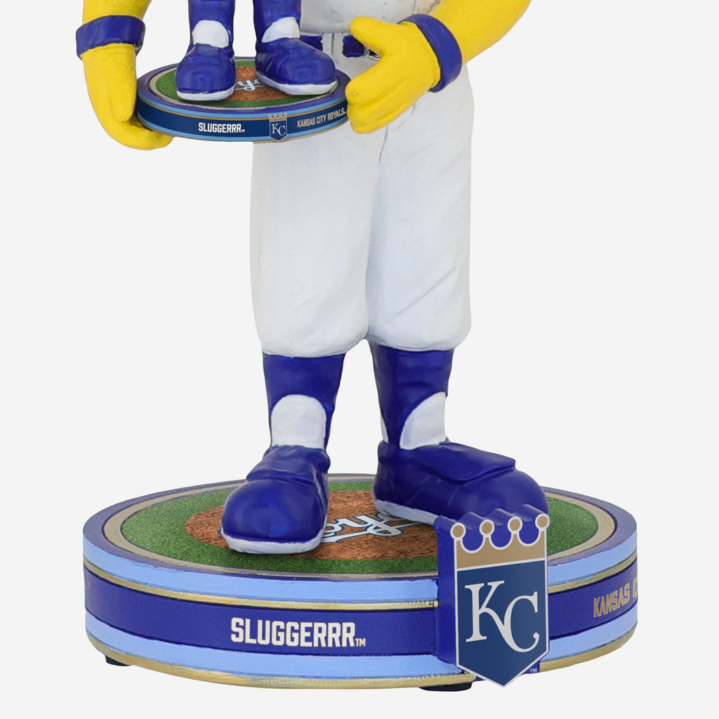 Sluggerrr Kansas City Royals Bobble Dubblz Mascot Bobblehead FOCO