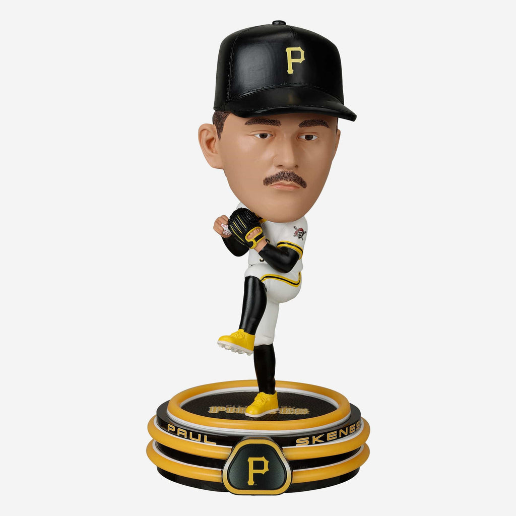 Paul Skenes Pittsburgh Pirates LED Neon Bighead Bobblehead FOCO