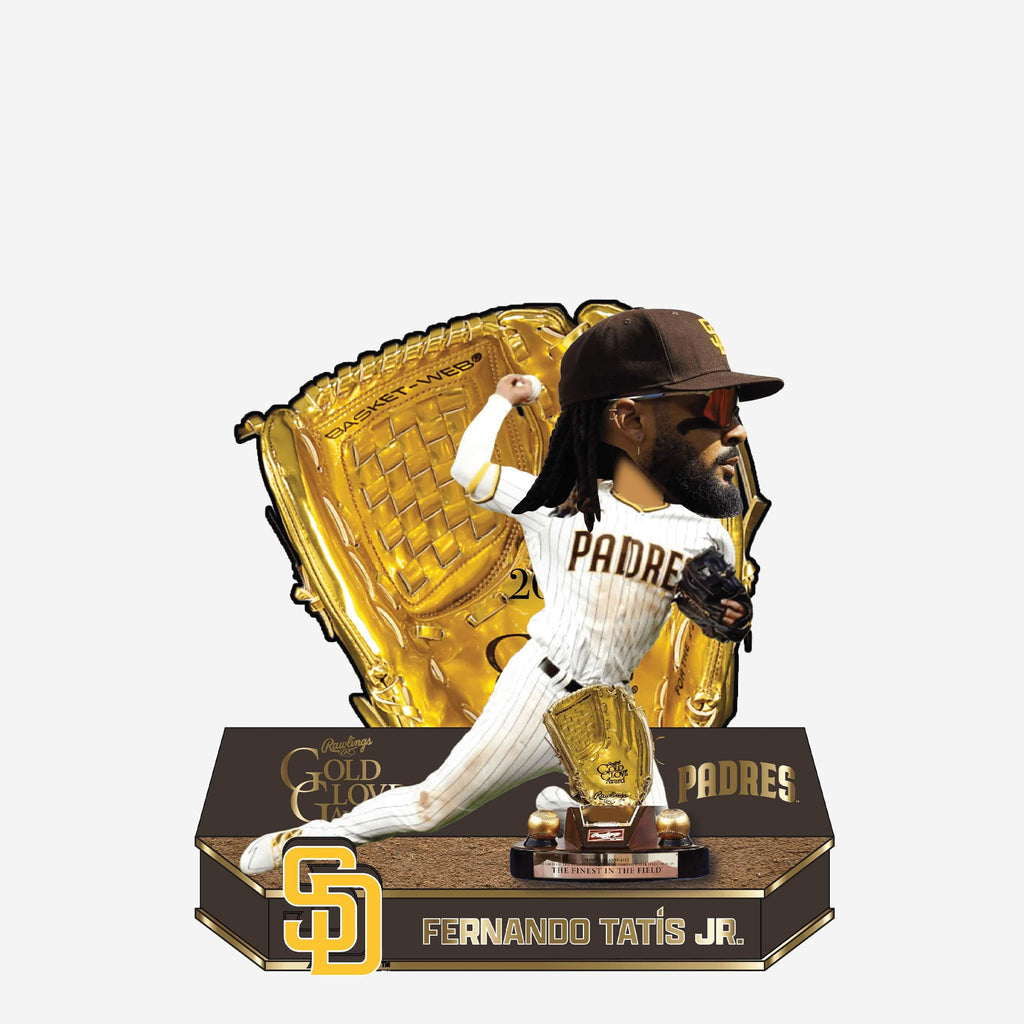 Fernando Tatis Jr San Diego Padres 2025 Gold Glove Bobblehead FOCO