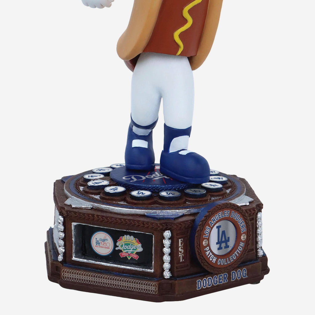 Dodger Dog Los Angeles Dodgers Patch Collection Mascot Bobblehead FOCO