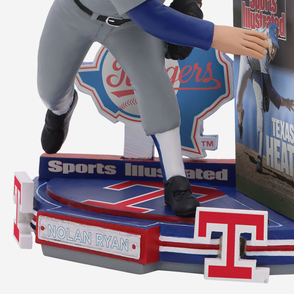 Nolan Ryan Texas Rangers Sports Illustrated Cover Bobblehead FOCO