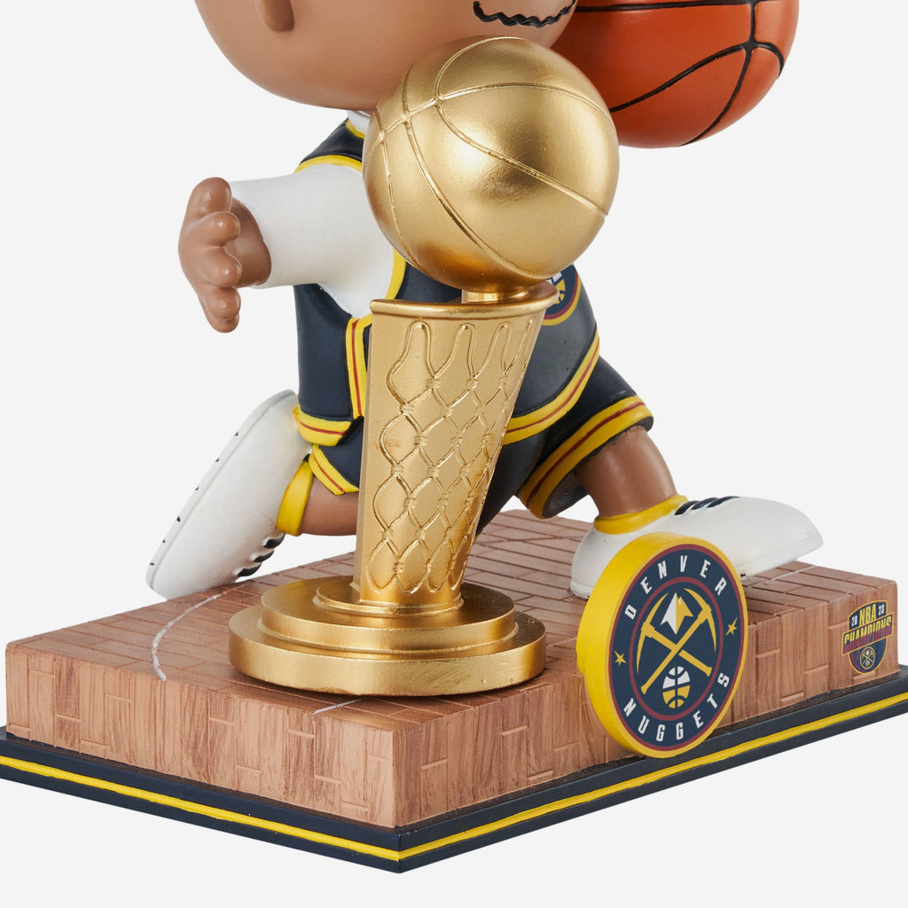 Denver Nuggets Franklin Peanuts 2023 NBA Champions Trophy Bobblehead FOCO