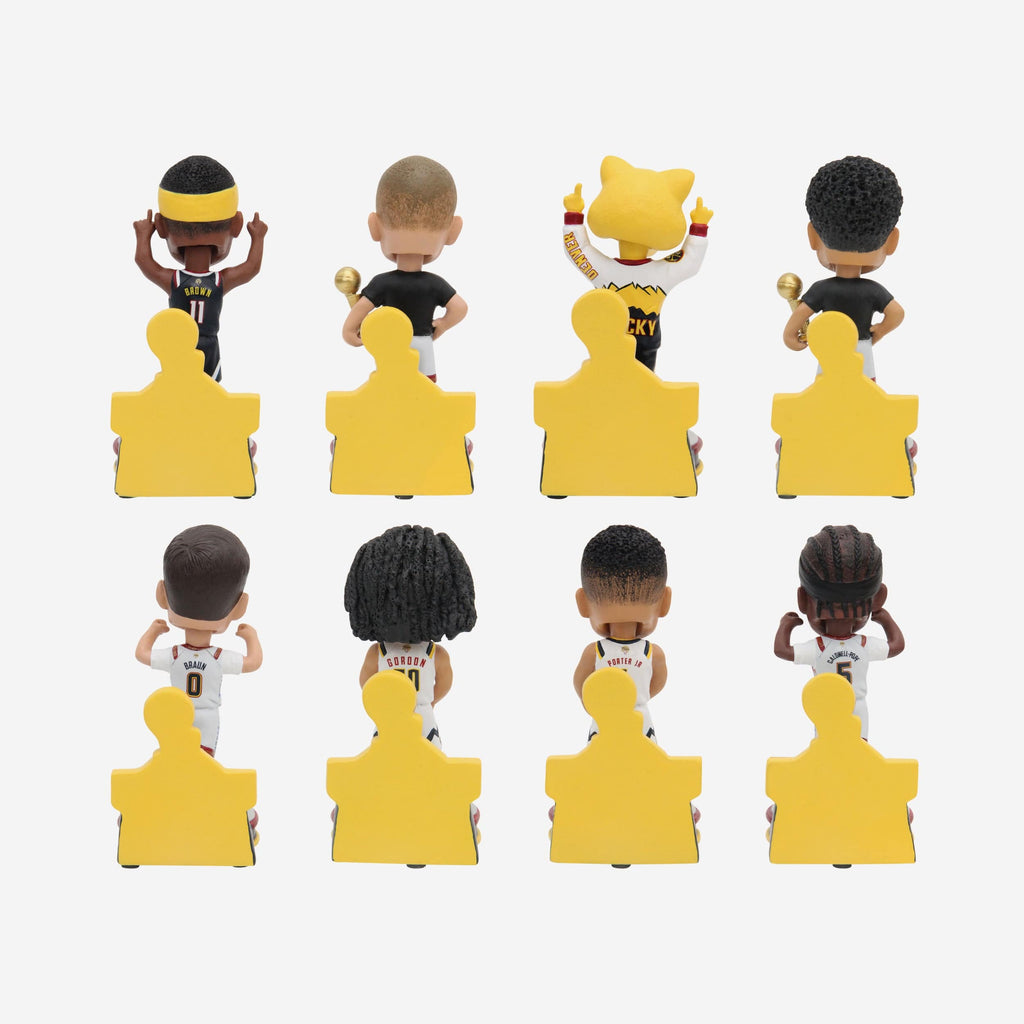 Denver Nuggets 2023 NBA Champions Mini Bobblehead Boxed Set FOCO