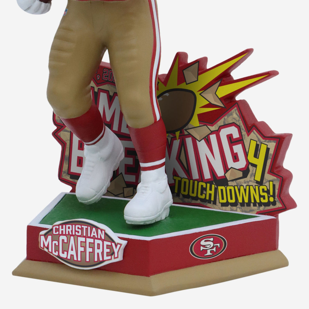 Christian McCaffrey San Francisco 49ers Gamebreaker Bobblehead FOCO