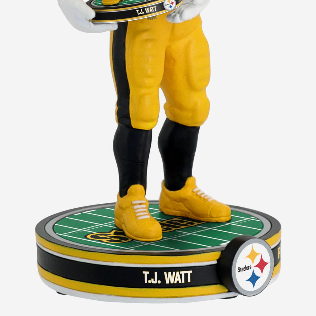 TJ Watt Pittsburgh Steelers Bobble Dubblz Bobblehead FOCO