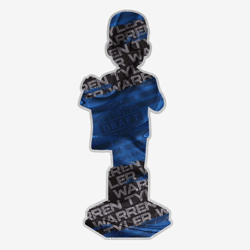 Tyler Warren Indianapolis Colts 2025 NFL Draft Pick Number 14 Bobblehe FOCO