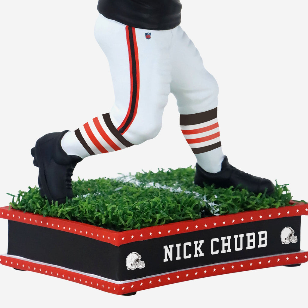Nick Chubb Cleveland Browns Field Star Bobblehead FOCO
