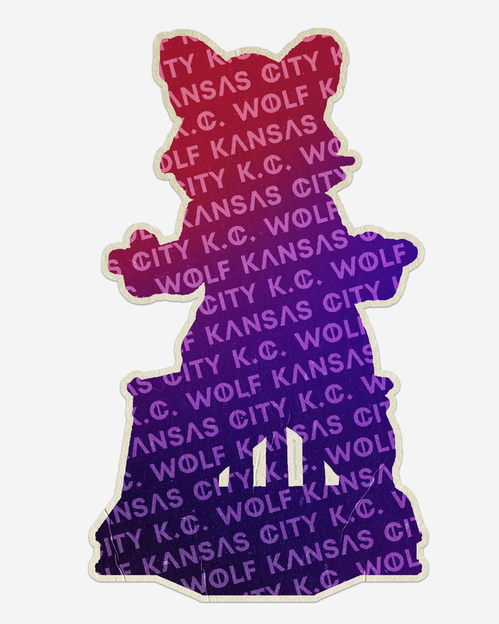 KC Wolf Kansas City Chiefs Super Bowl LVIII Bound Mascot Bobblehead FOCO