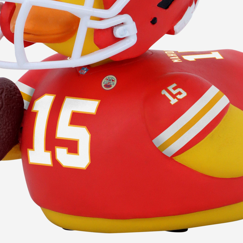 Patrick Mahomes Kansas City Chiefs Player Bobble Duck Mini Bobblehead FOCO