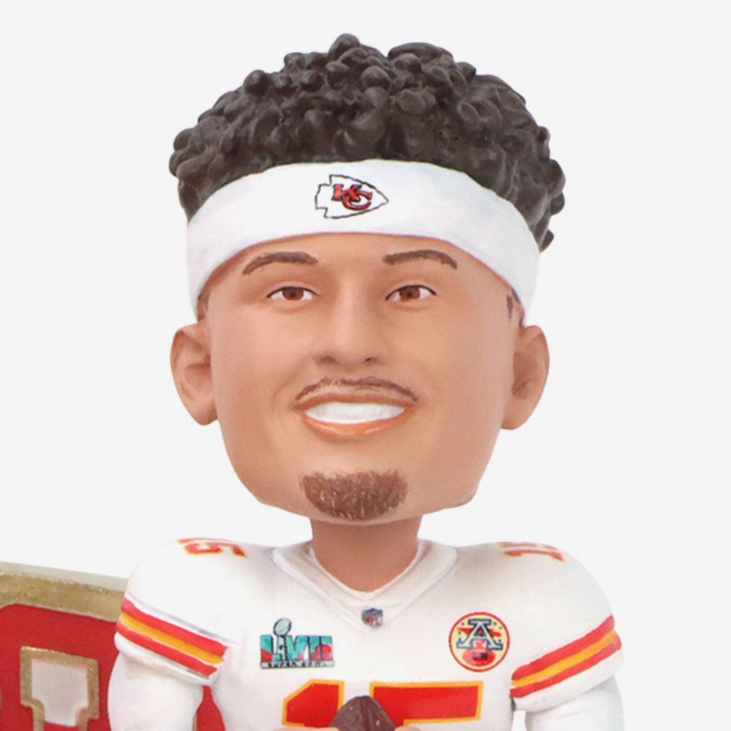 Patrick Mahomes Kansas City Chiefs 3x Super Bowl MVP Bobblehead FOCO