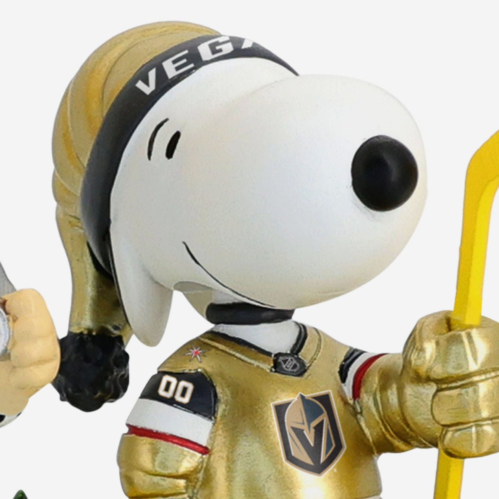 Vegas Golden Knights Peanuts Penalty Box Mini Bobblehead Scene FOCO