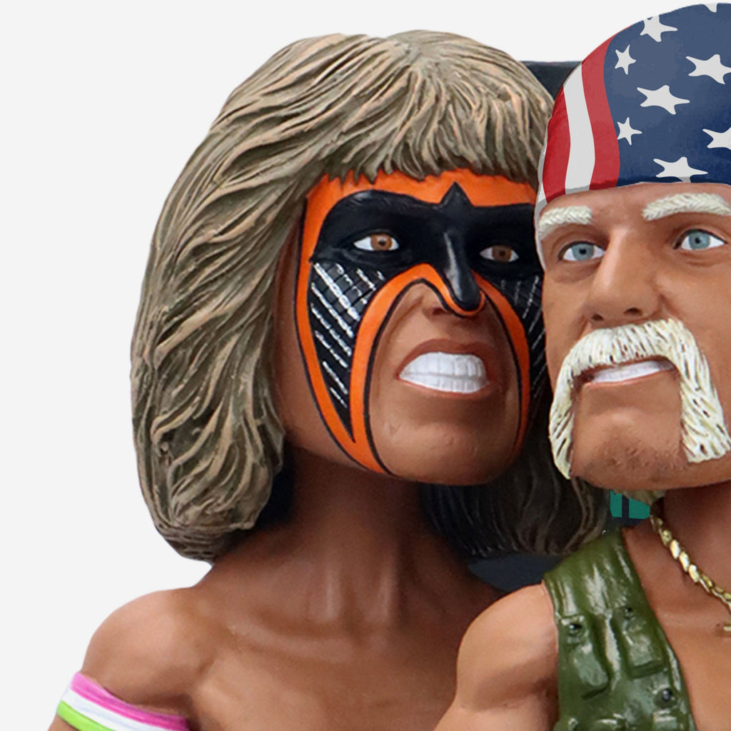 Hulk Hogan & Ultimate Warrior Superstar Alliance WWE Magazine Cover Bo FOCO