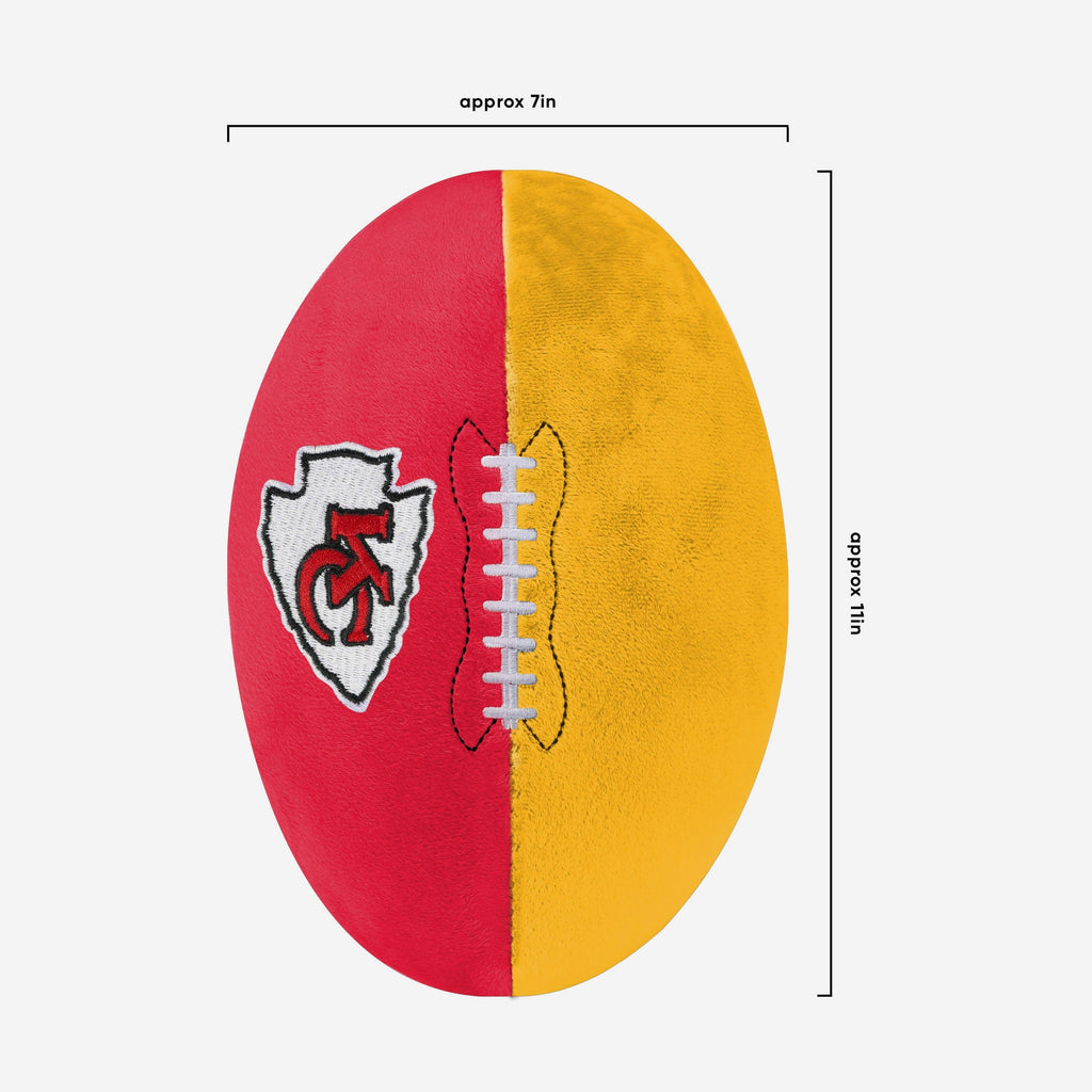 Kansas City Chiefs Plush Football FOCO