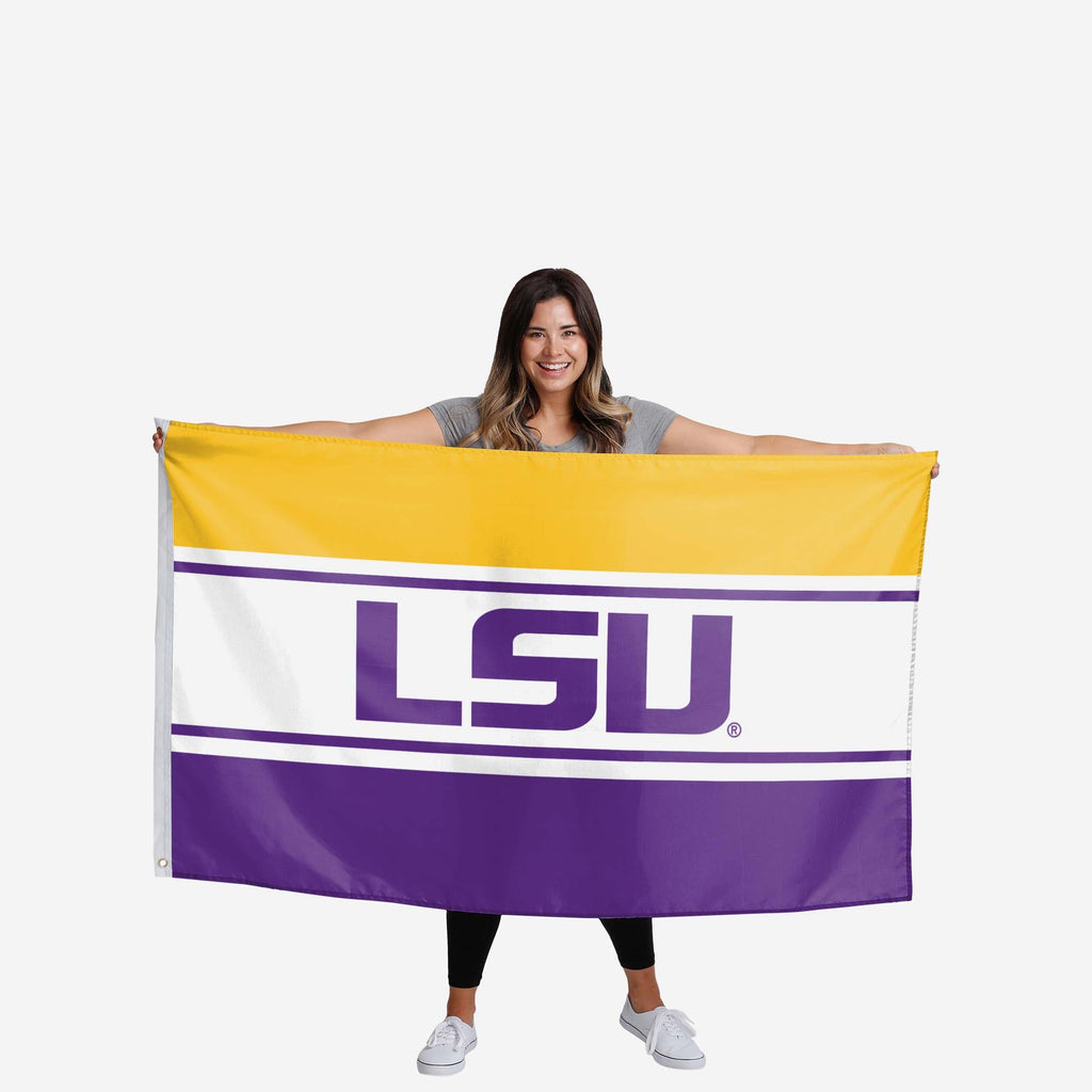 LSU Tigers Horizontal Flag FOCO