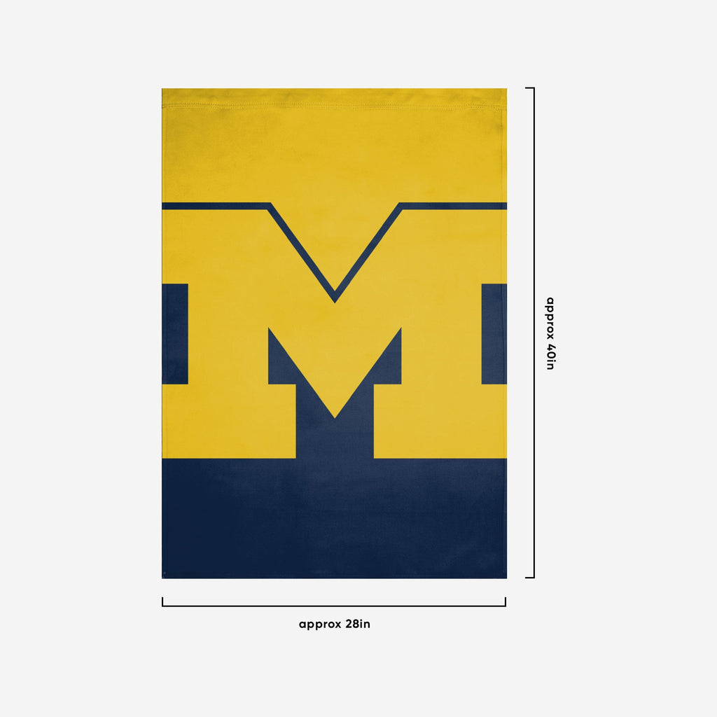 Michigan Wolverines Vertical Flag FOCO
