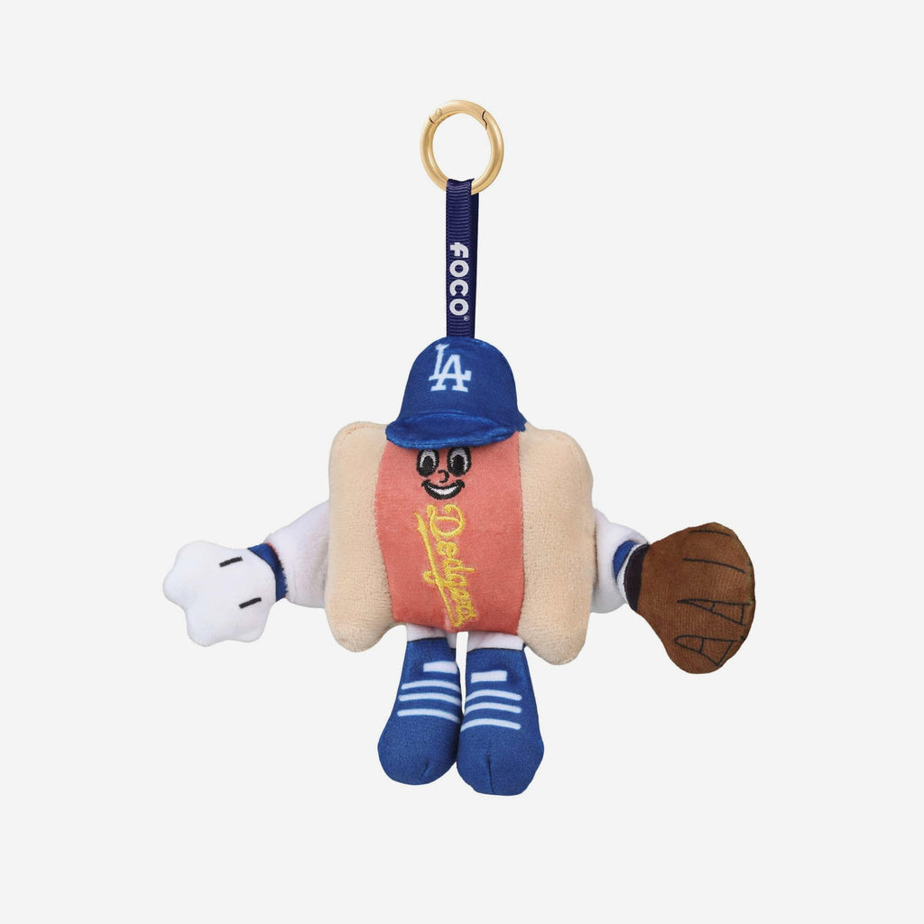 Los Angeles Dodgers Plush Food Bag Charm Keychain FOCO