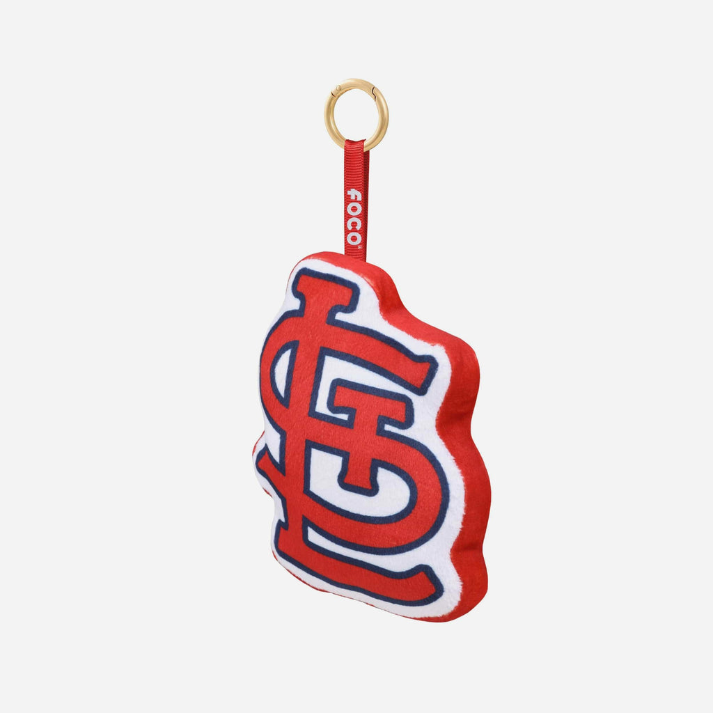 St Louis Cardinals Plush Team Logo Bag Charm Keychain FOCO
