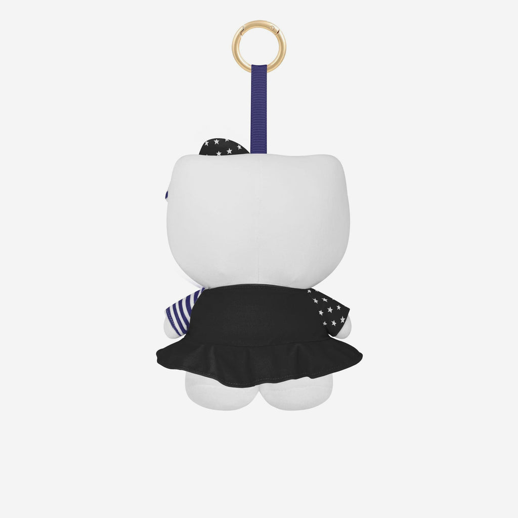 Baltimore Ravens Americana Plush Hello Kitty® Bag Charm Keychain FOCO