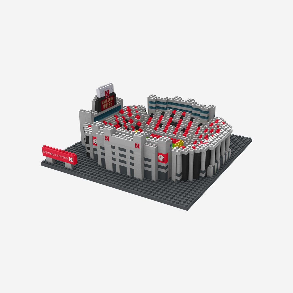 Nebraska Cornhuskers Memorial Mini BRXLZ Stadium FOCO