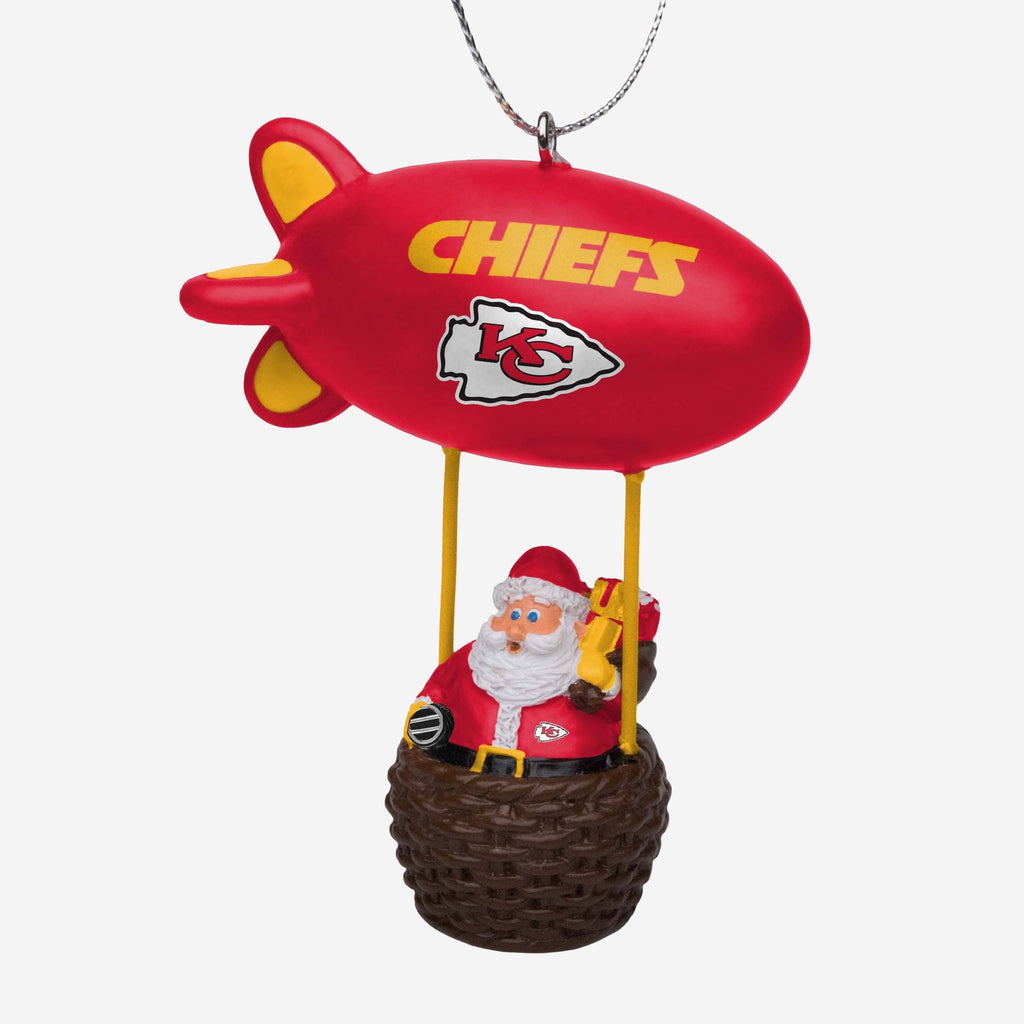 Kansas City Chiefs Santa Blimp Ornament FOCO