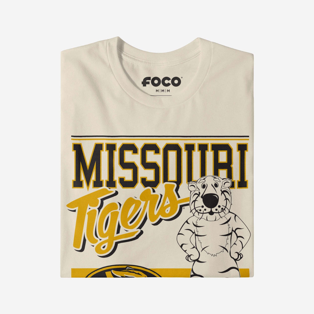 Truman the Tiger Missouri Tigers Retro Logo Mascot T-Shirt FOCO