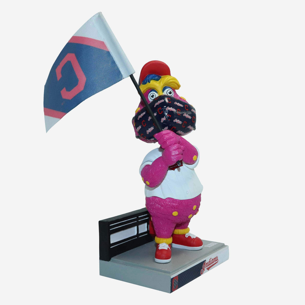 Slider Cleveland Guardians The Show Goes On Mascot Bobblehead FOCO