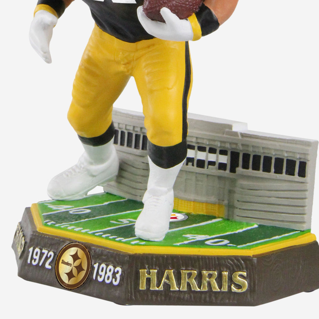Franco Harris Pittsburgh Steelers Retired Pro Gate Series Bobblehead FOCO