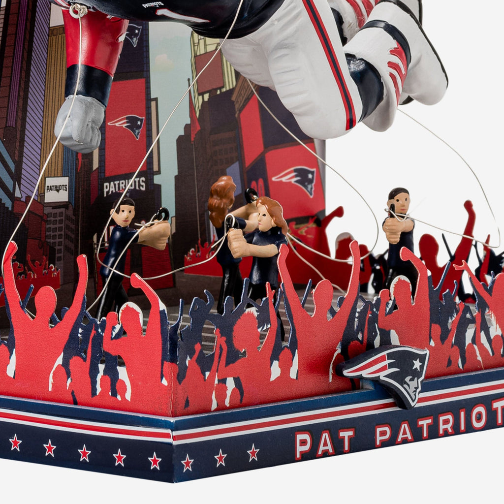 Pat The Patriot New England Patriots Thanksgiving Mascot Bobblehead FOCO