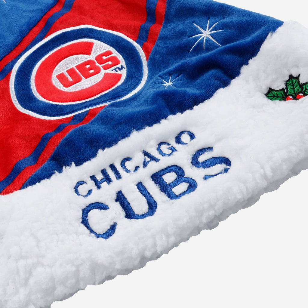 Chicago Cubs High End Santa Hat FOCO