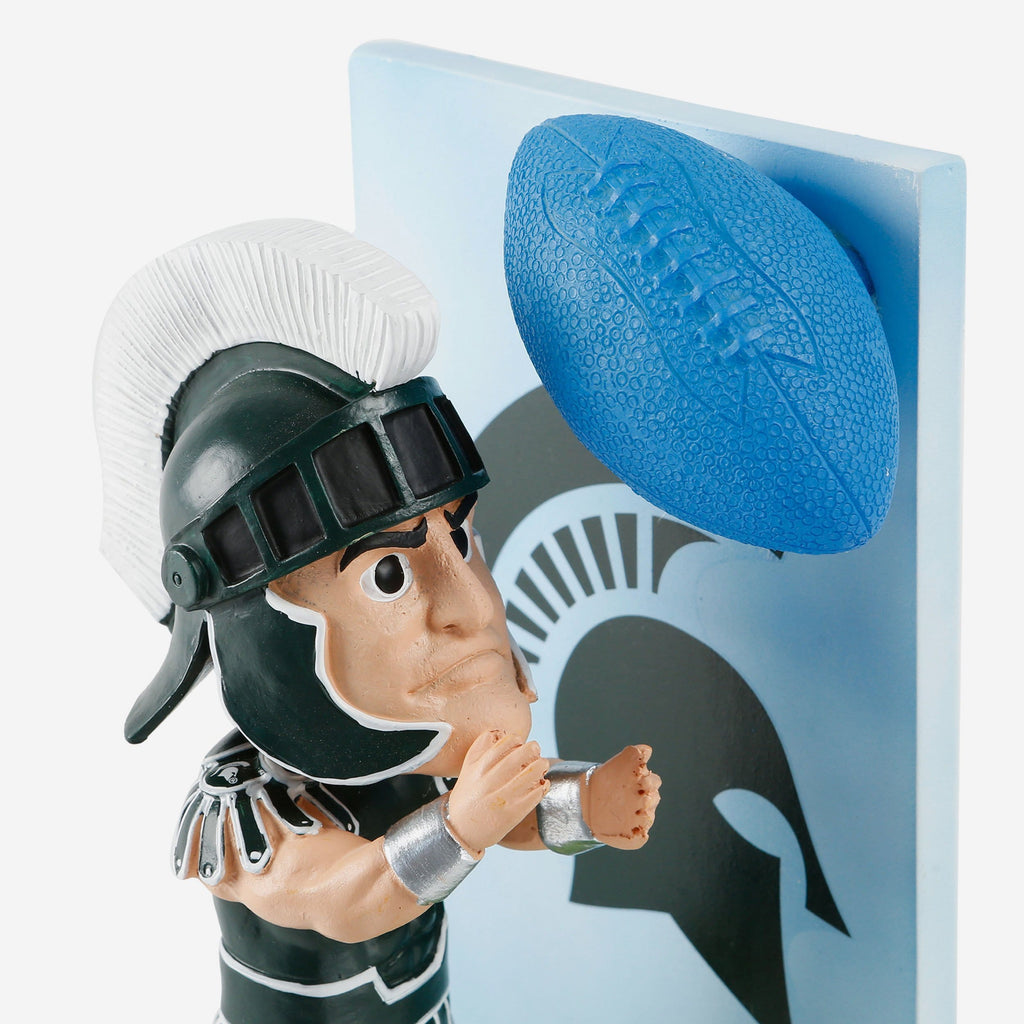 Sparty Michigan State Spartans Mascot Action Pose Light Up Ball Bobble FOCO