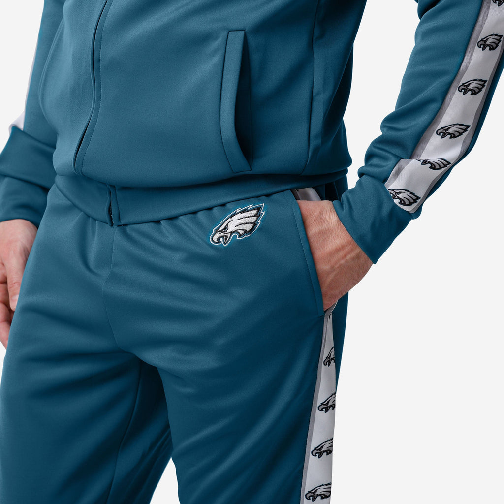 Philadelphia Eagles Stripe Logo Track Pants FOCO