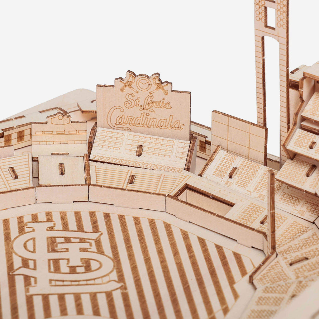 St Louis Cardinals Busch Stadium Wood PZLZ Stadium FOCO