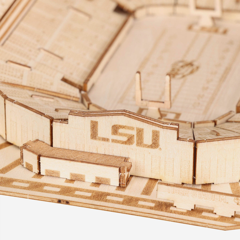LSU Tigers Tiger Stadium Wood PZLZ Stadium FOCO