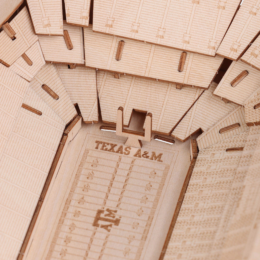 Texas A&M Aggies Kyle Field Wood PZLZ Stadium FOCO