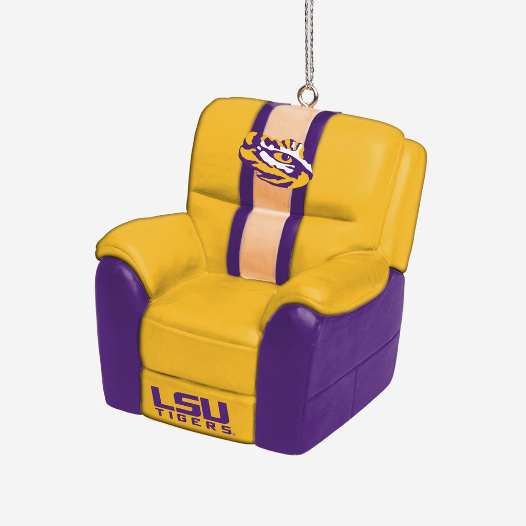 LSU Tigers Reclining Chair Ornament FOCO