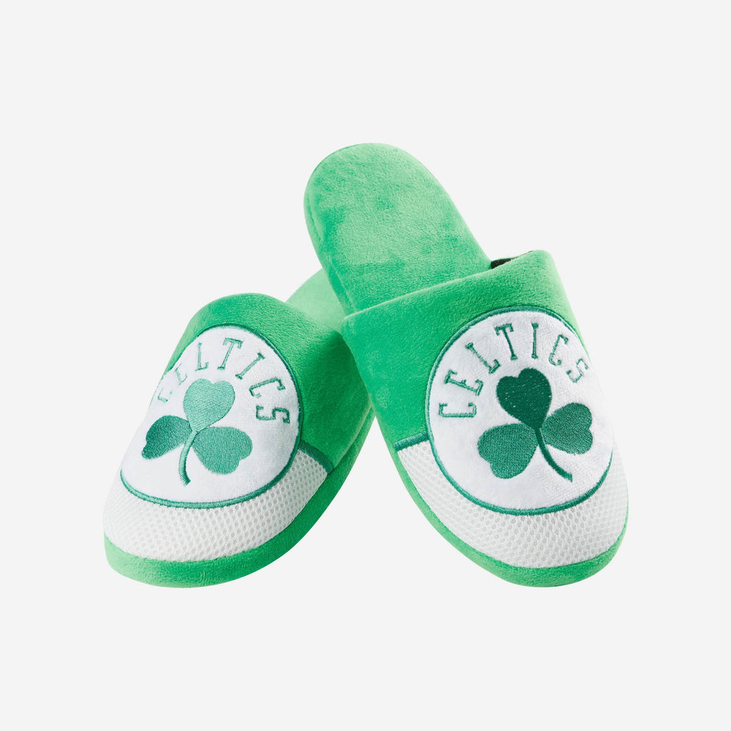 Boston Celtics Team Logo Staycation Slipper FOCO