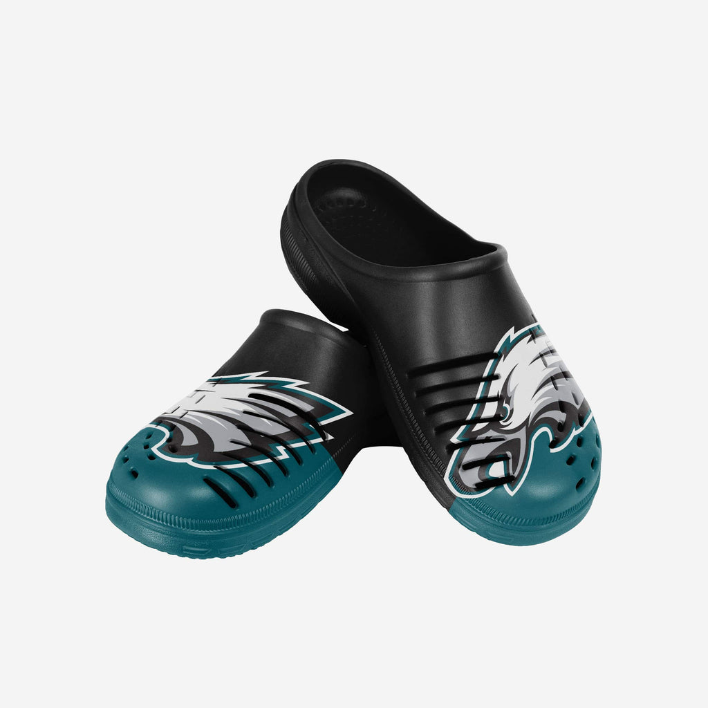 Philadelphia Eagles Colorblock Big Logo Clog FOCO
