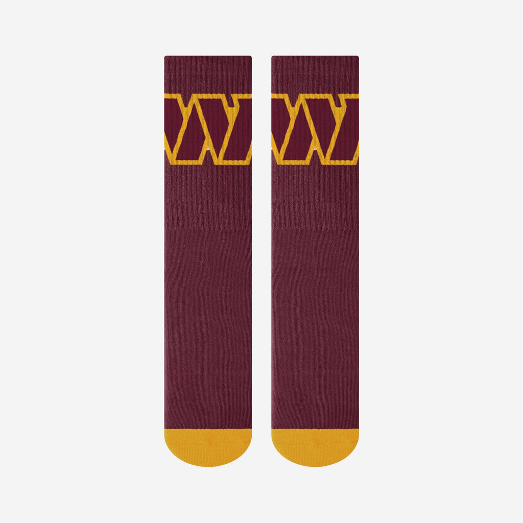 Washington Commanders Team Stripe Crew Socks FOCO