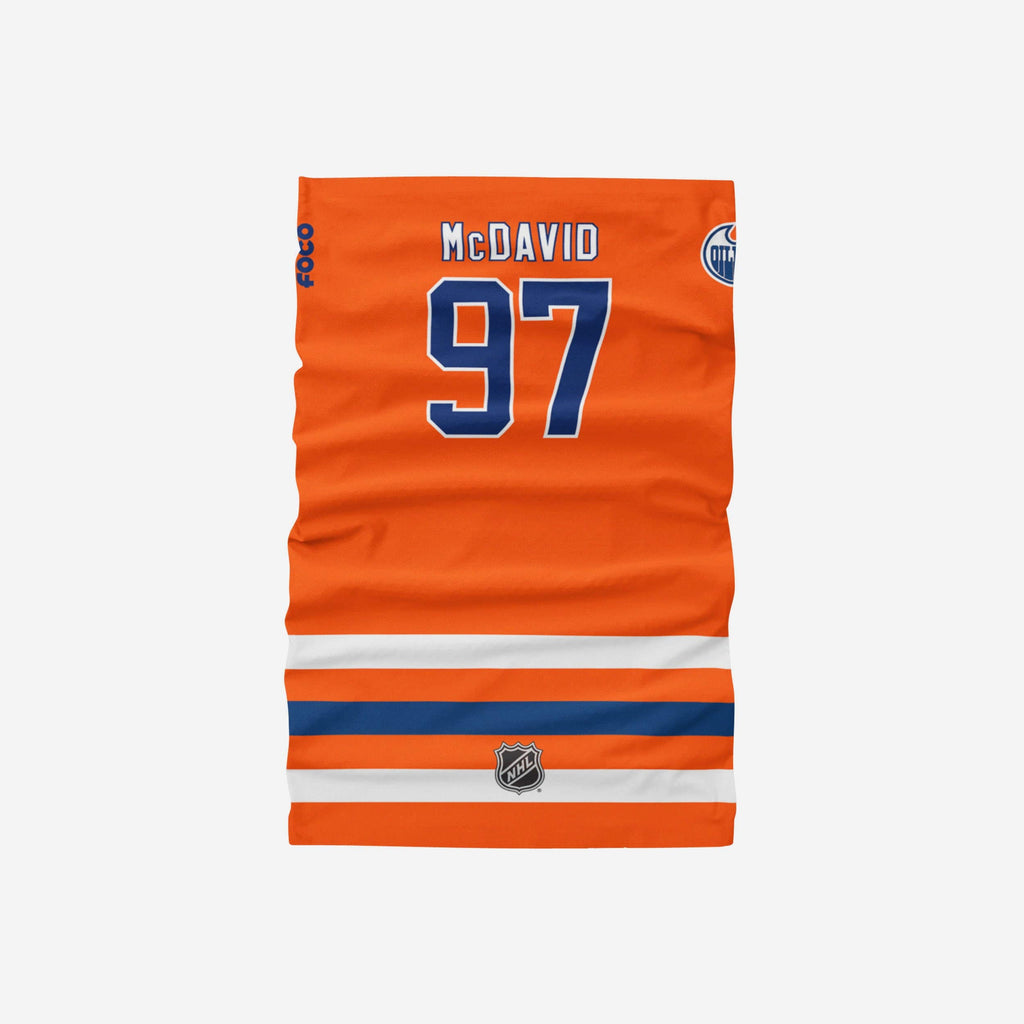 Connor McDavid Edmonton Oilers Gaiter Scarf FOCO